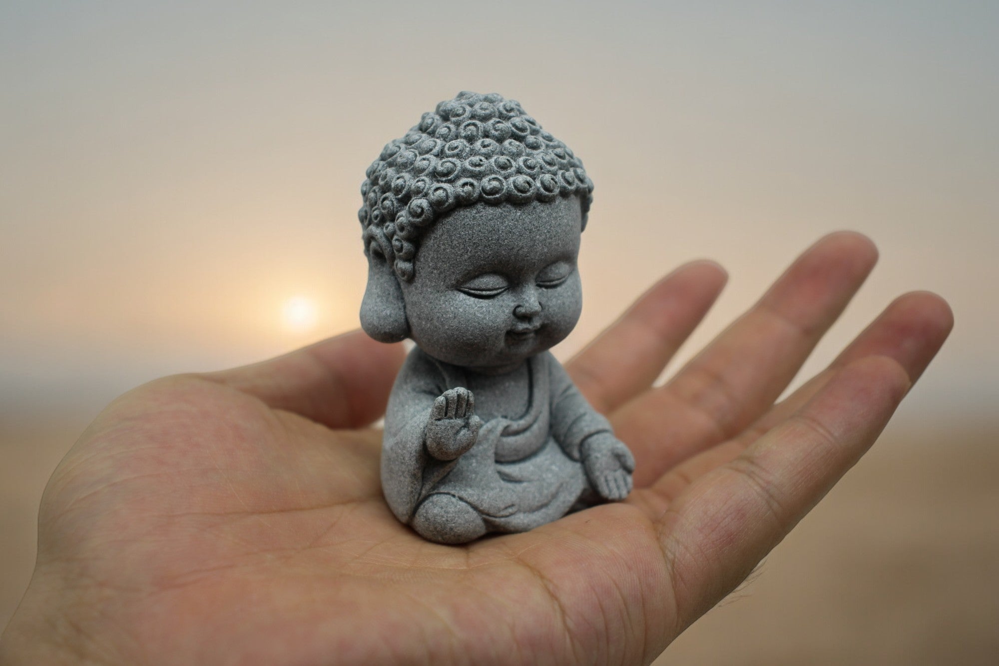 Mini Cute Buddha Statues